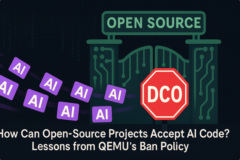 How Can Open Source Projects Accept AI-Generated Code? — Lessons from QEMU’s Ban Policy – Open ...